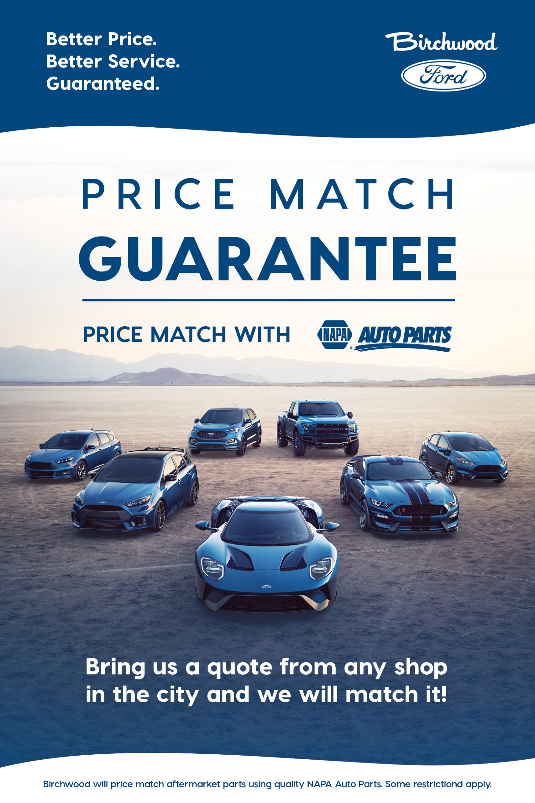 Birchwood Ford Price Match Guarantee | Birchwood Ford on Regent