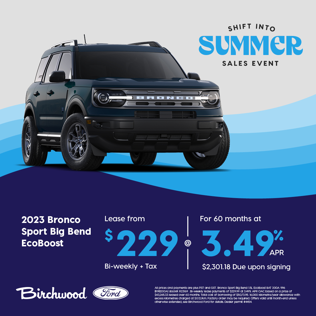 Monthly Vehicle Sales Offer | Birchwood Ford on Regent