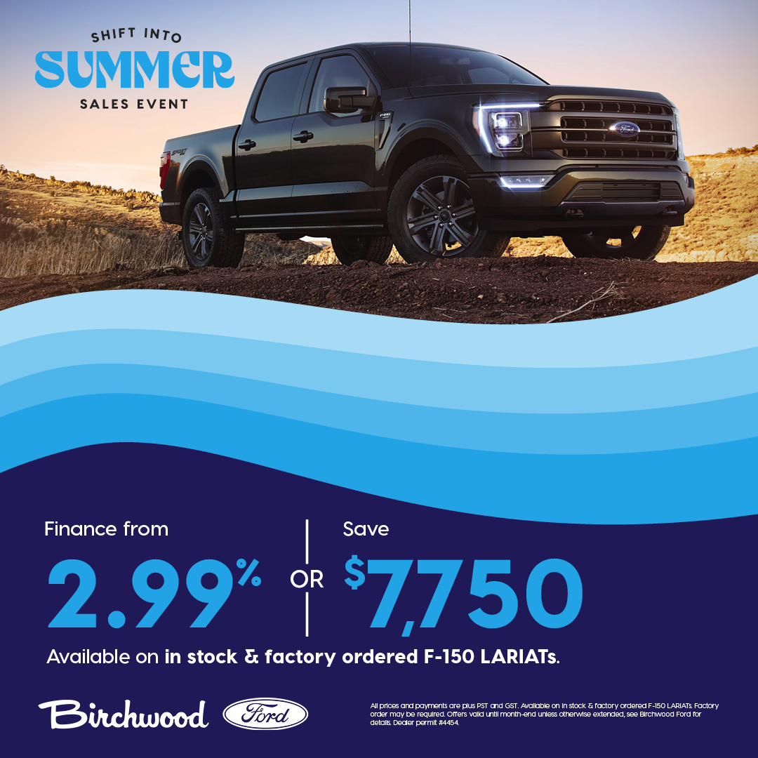 Monthly Vehicle Sales Offer | Birchwood Ford on Regent